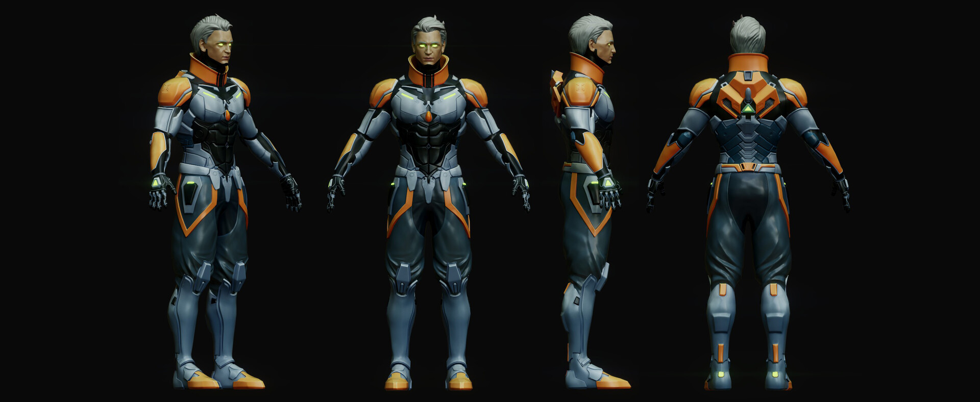 ArtStation - Mechanical Man (Practice) - Sculpting