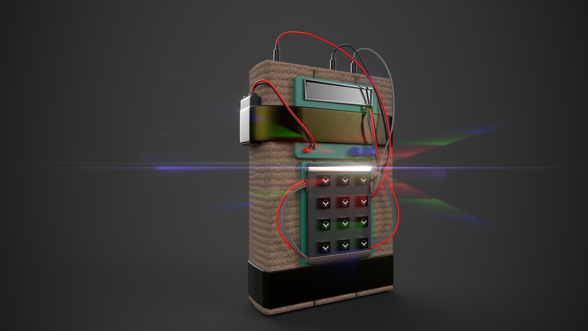 ArtStation - Sci-Fi Bomb(C4)