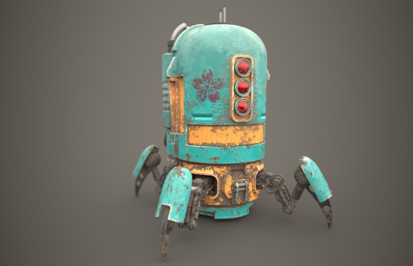 ArtStation - Spider robot