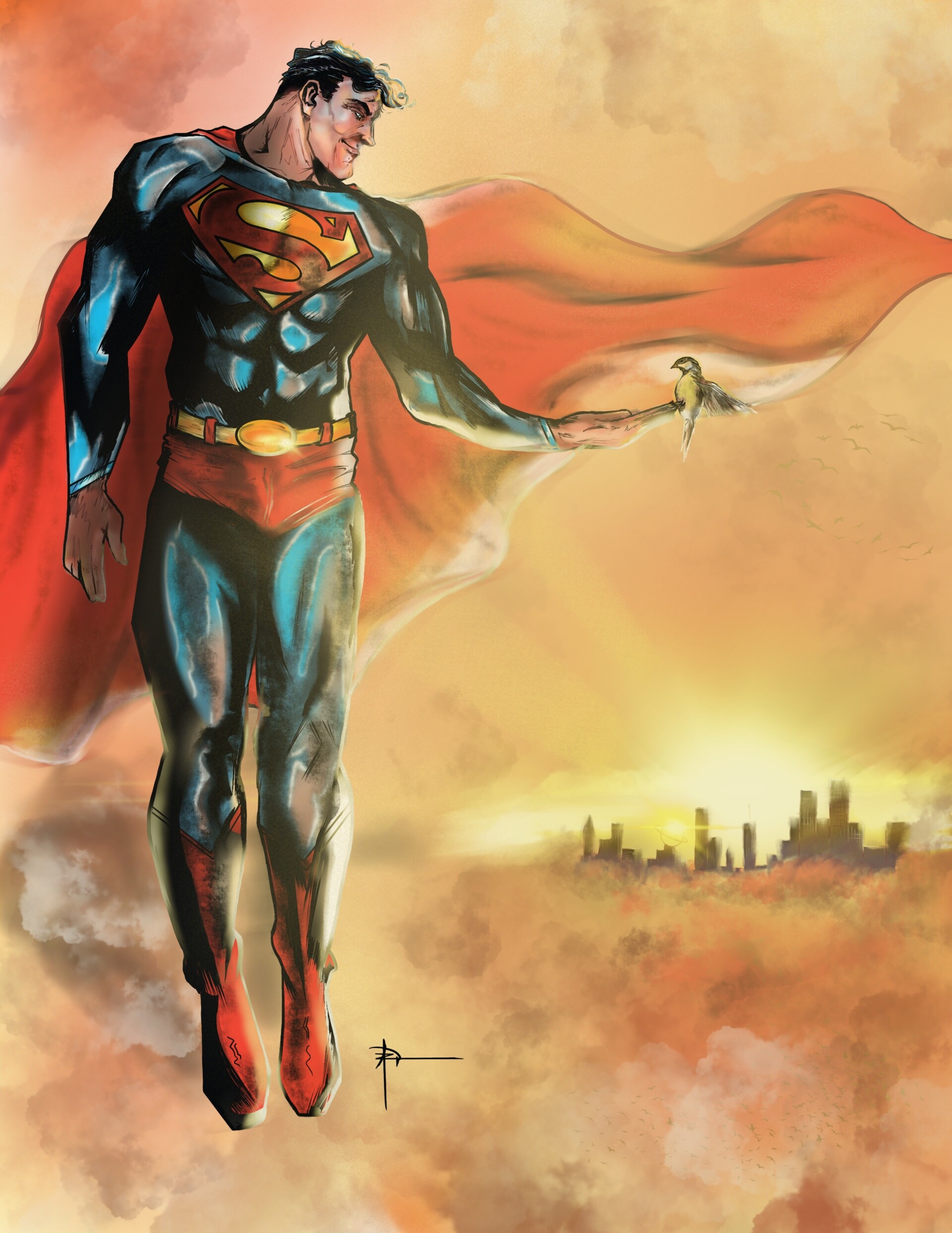 ArtStation - Superman Sunrise