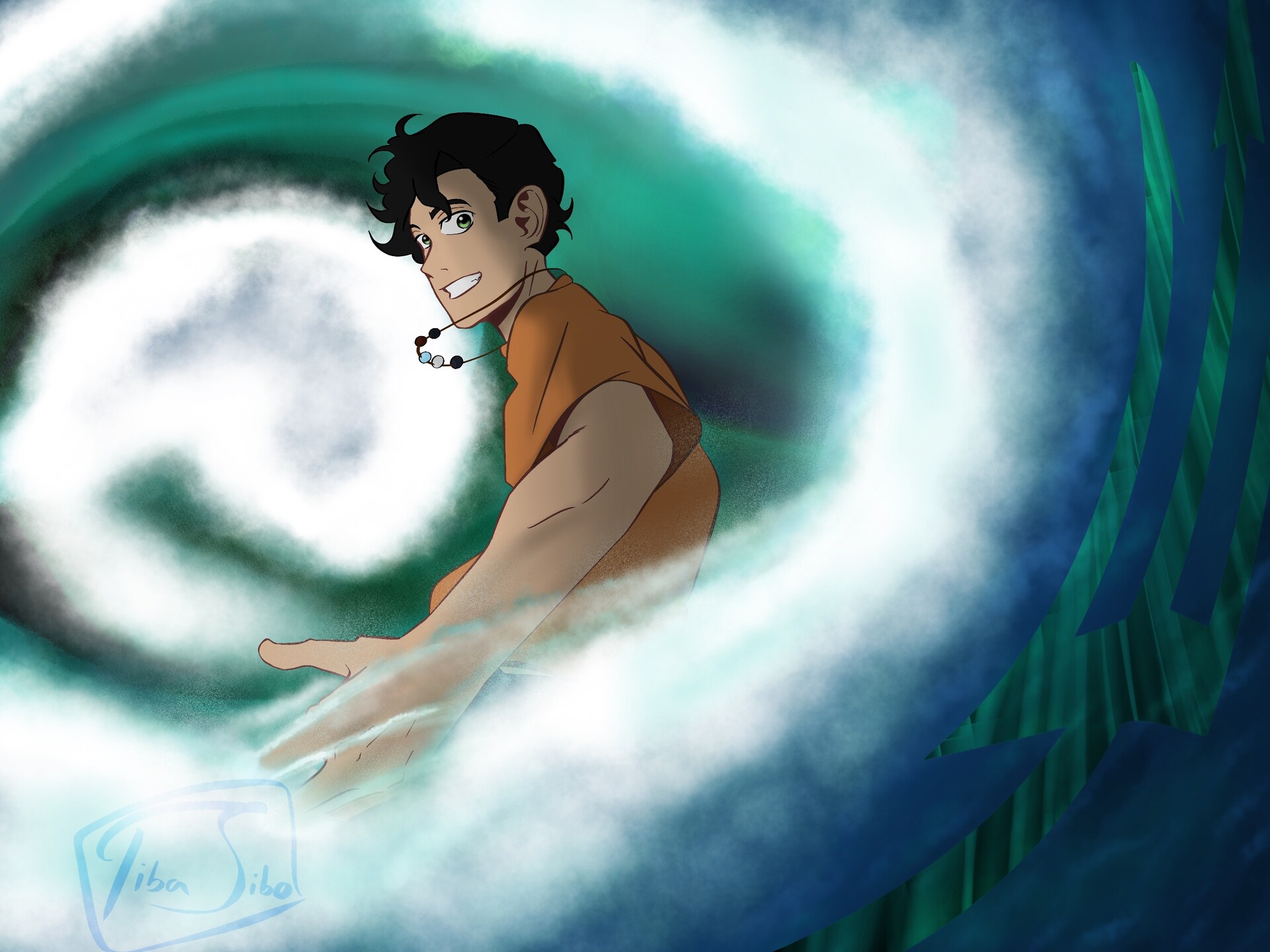 ArtStation - Percy Jackson Wave Action 2