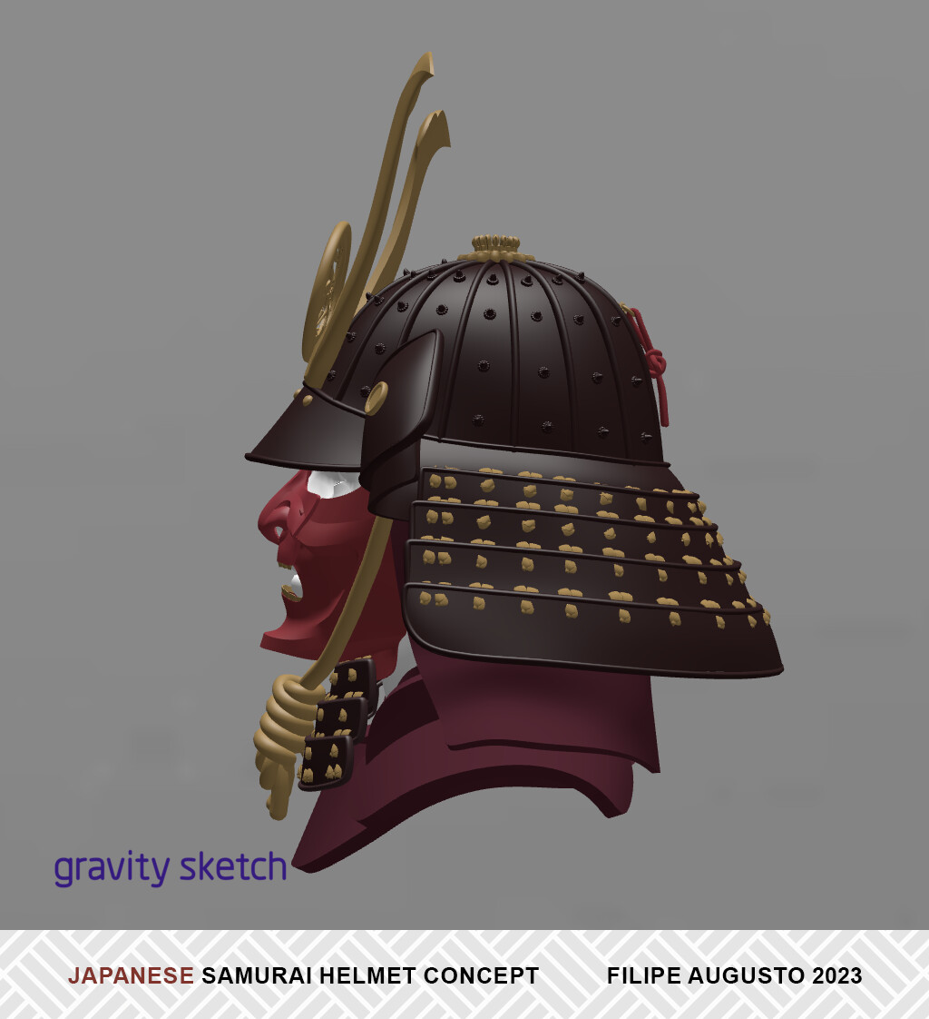 Filipe Augusto - Helmets of the World: Samurai Kabuto