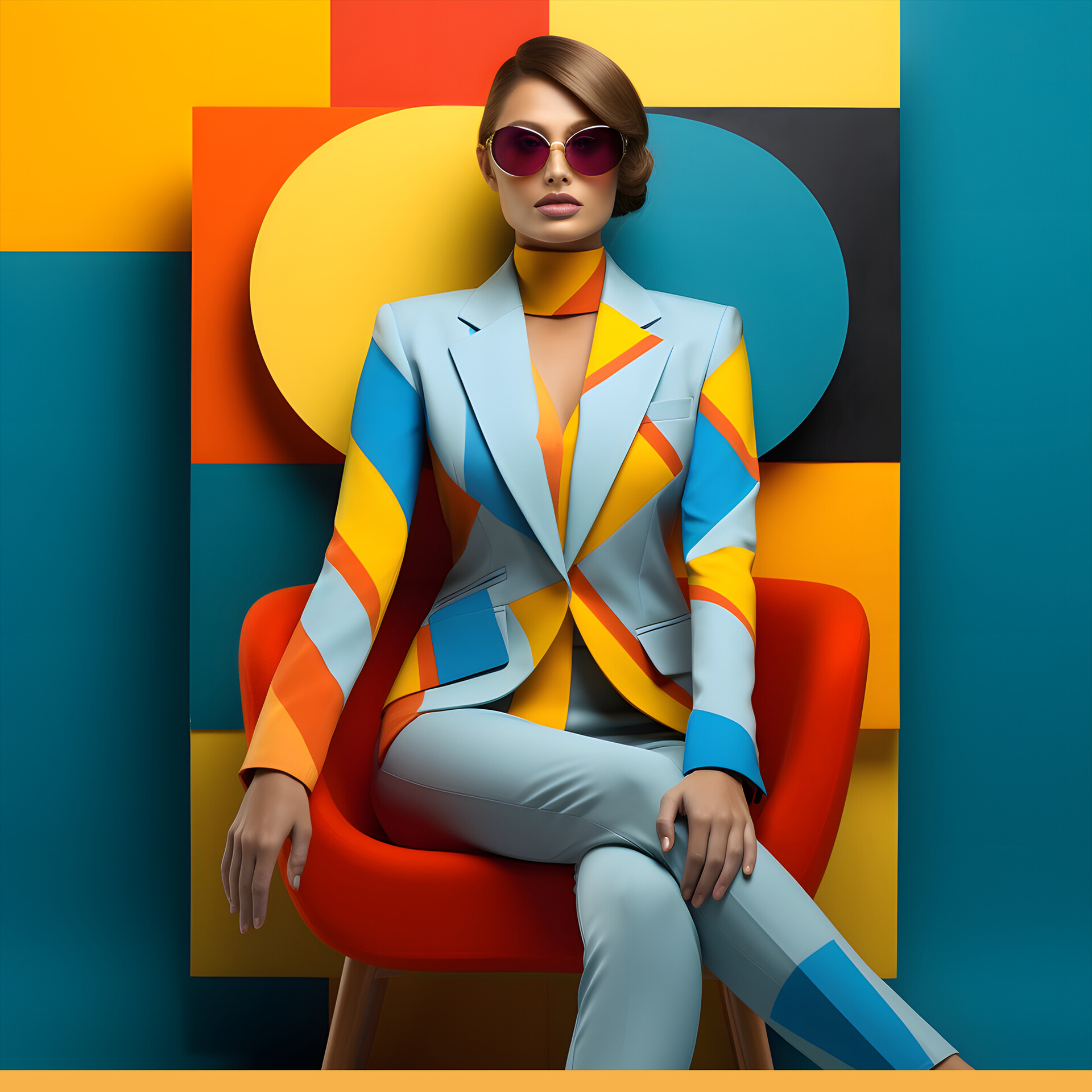 ArtStation - 303 Women's Geometric Abstraction Clothing VOL08