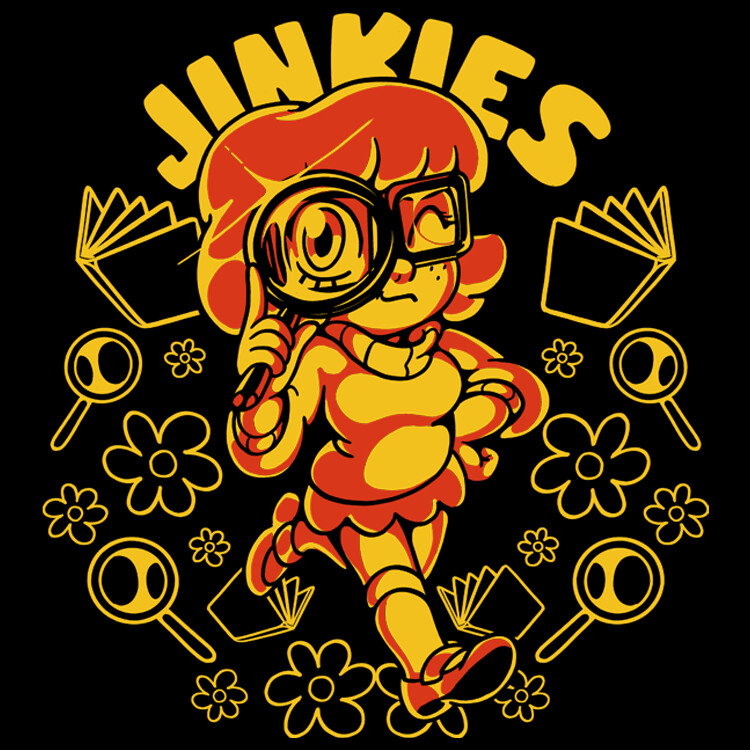 ArtStation - Jinkies! - T-shirt Design