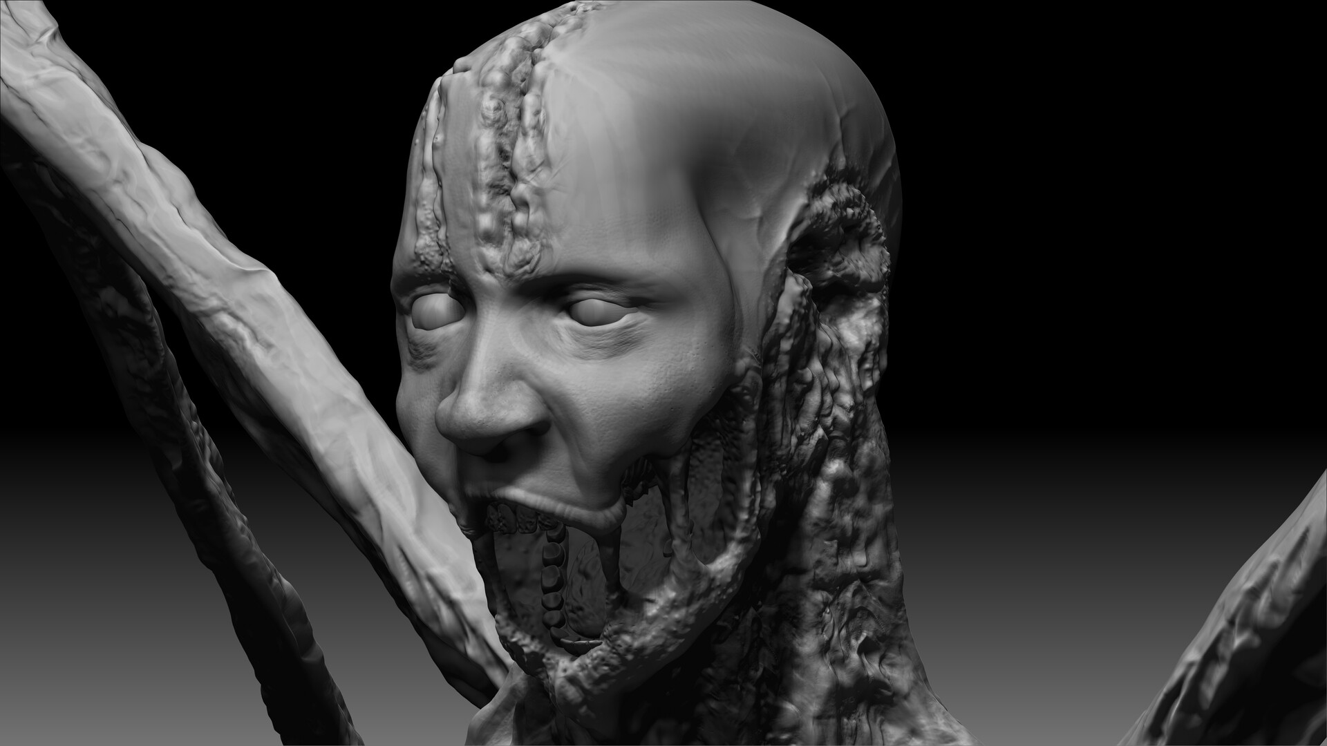 ArtStation - Necromorph Sculpt Shots