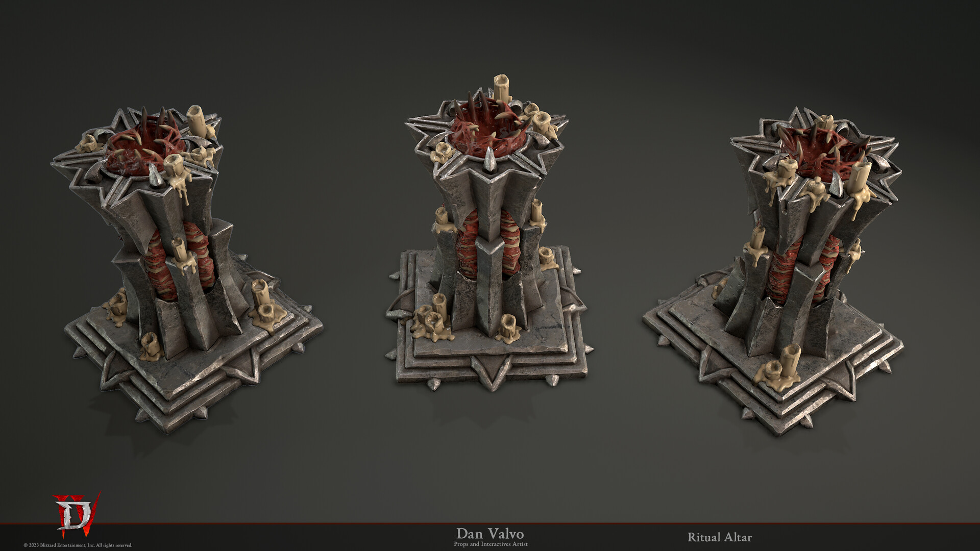 Dan Valvo - Diablo IV Props and Interactives