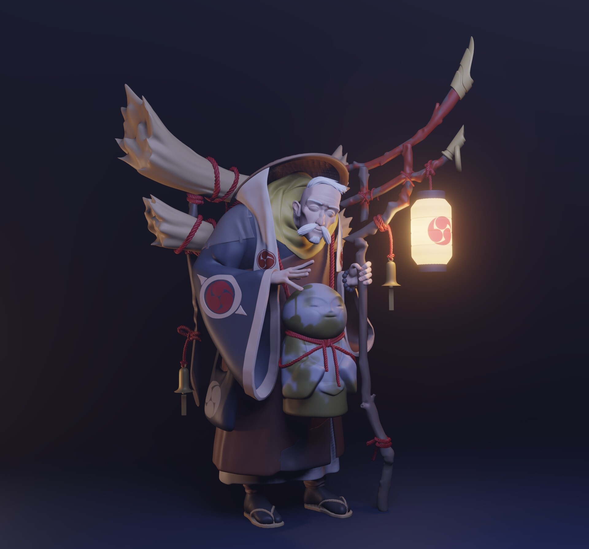 Gaoge Ren - VILLAGE-Character Modeling
