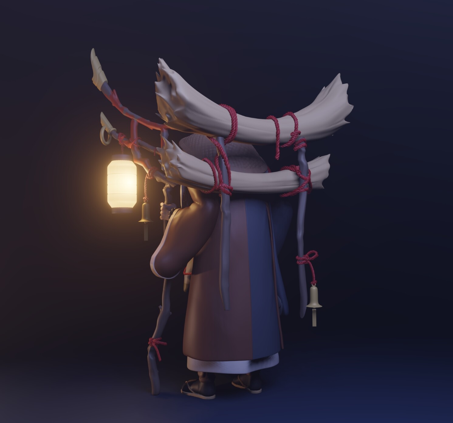 Gaoge Ren - VILLAGE-Character Modeling