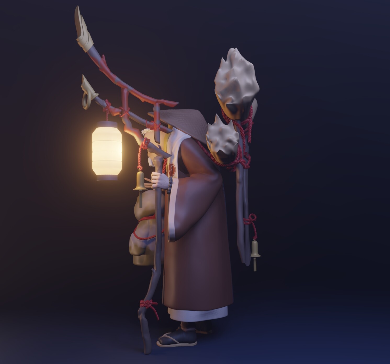 Gaoge Ren - VILLAGE-Character Modeling