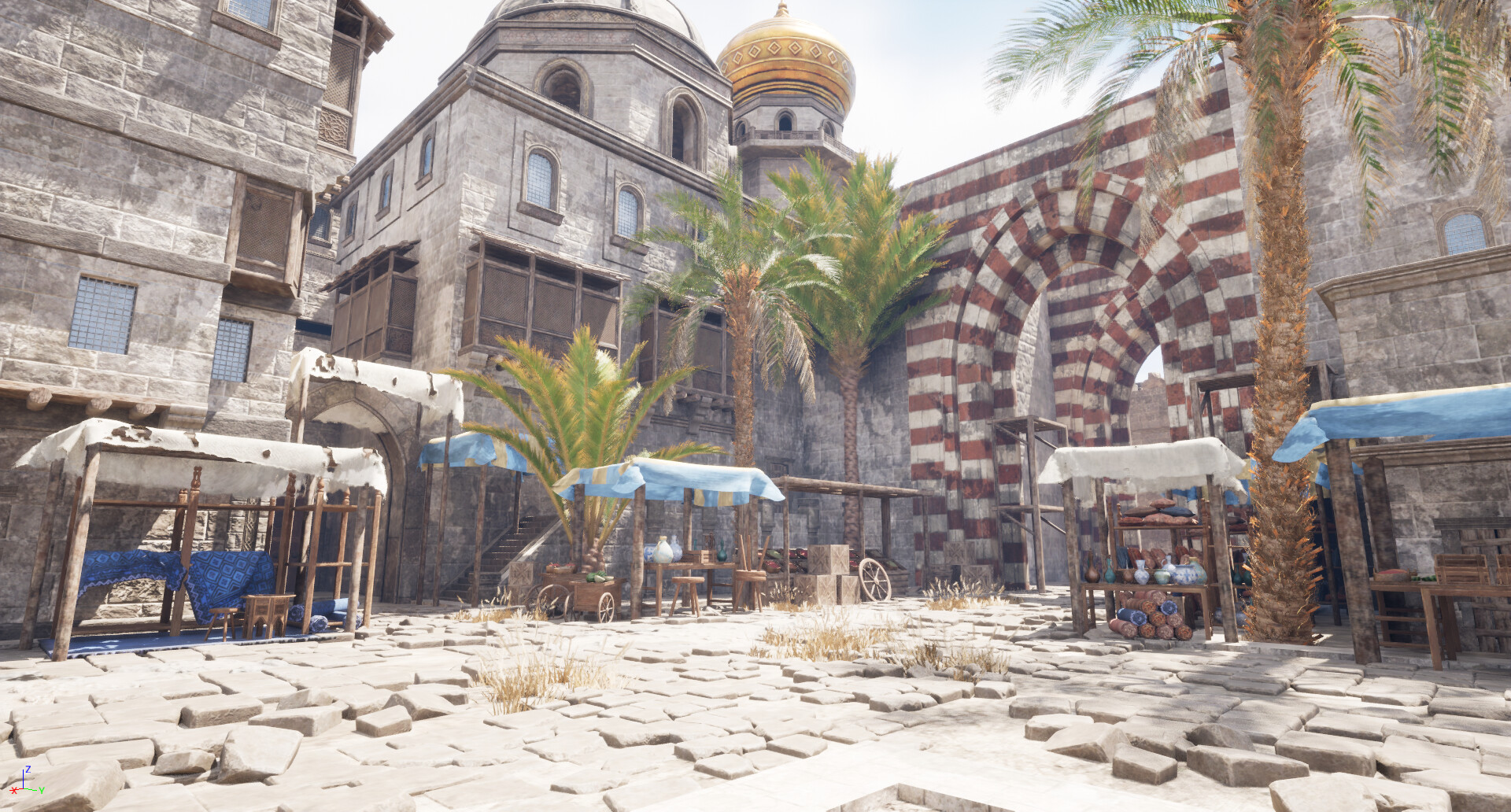 ArtStation - Bazaar | Environment Art