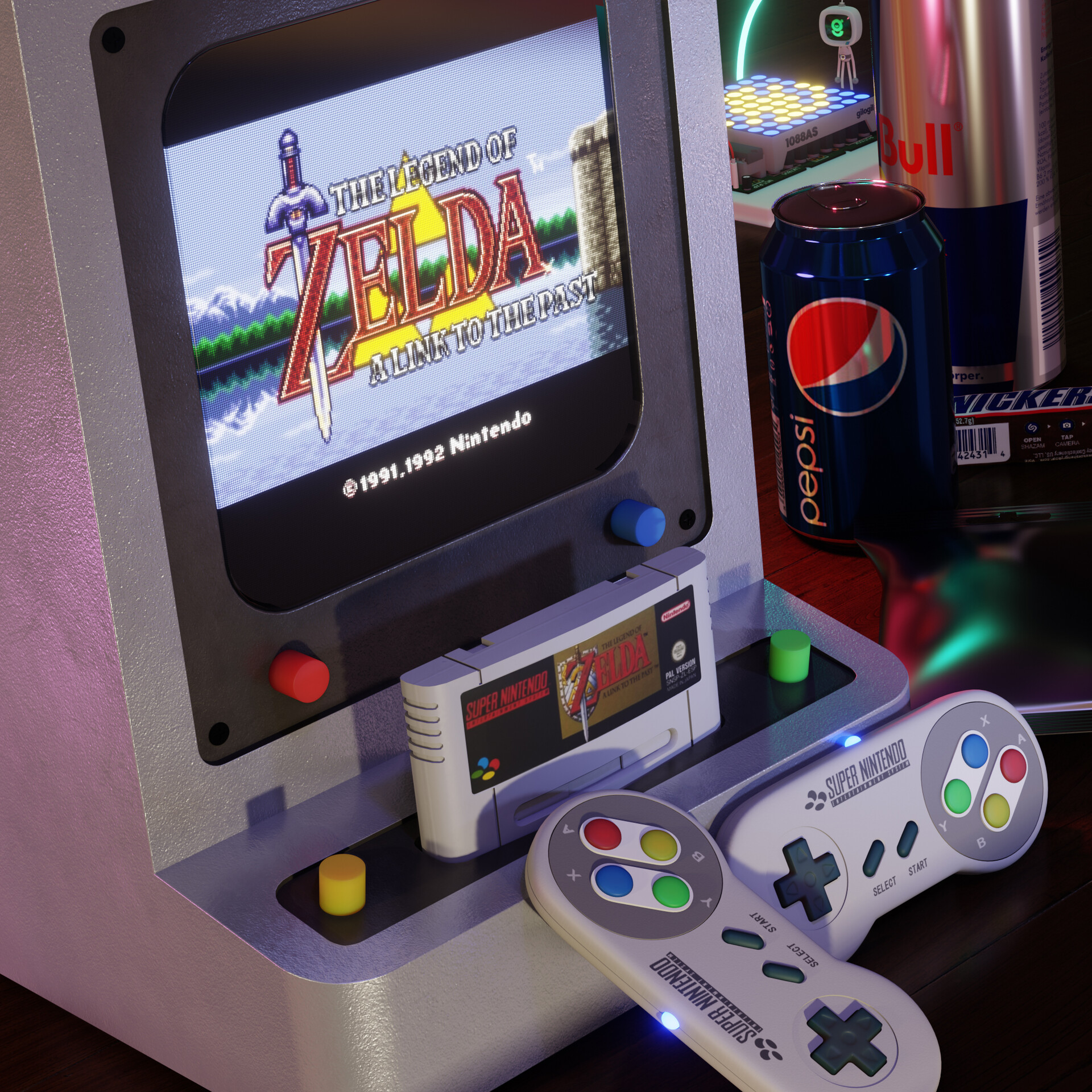 Zelda Snes Console