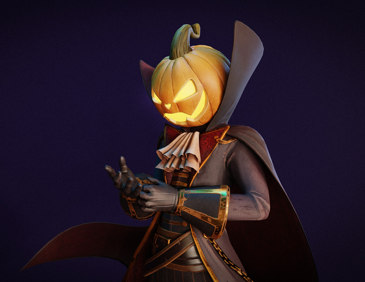 ArtStation - Pumpkin Man