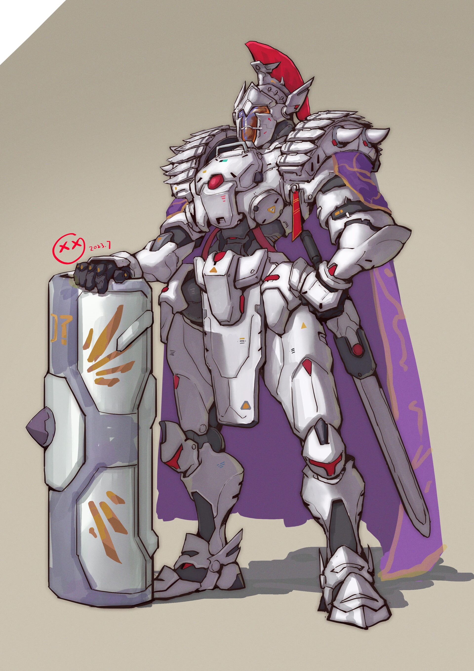 ArtStation - 07:鹰旗禁卫 Eagle Flag Guard