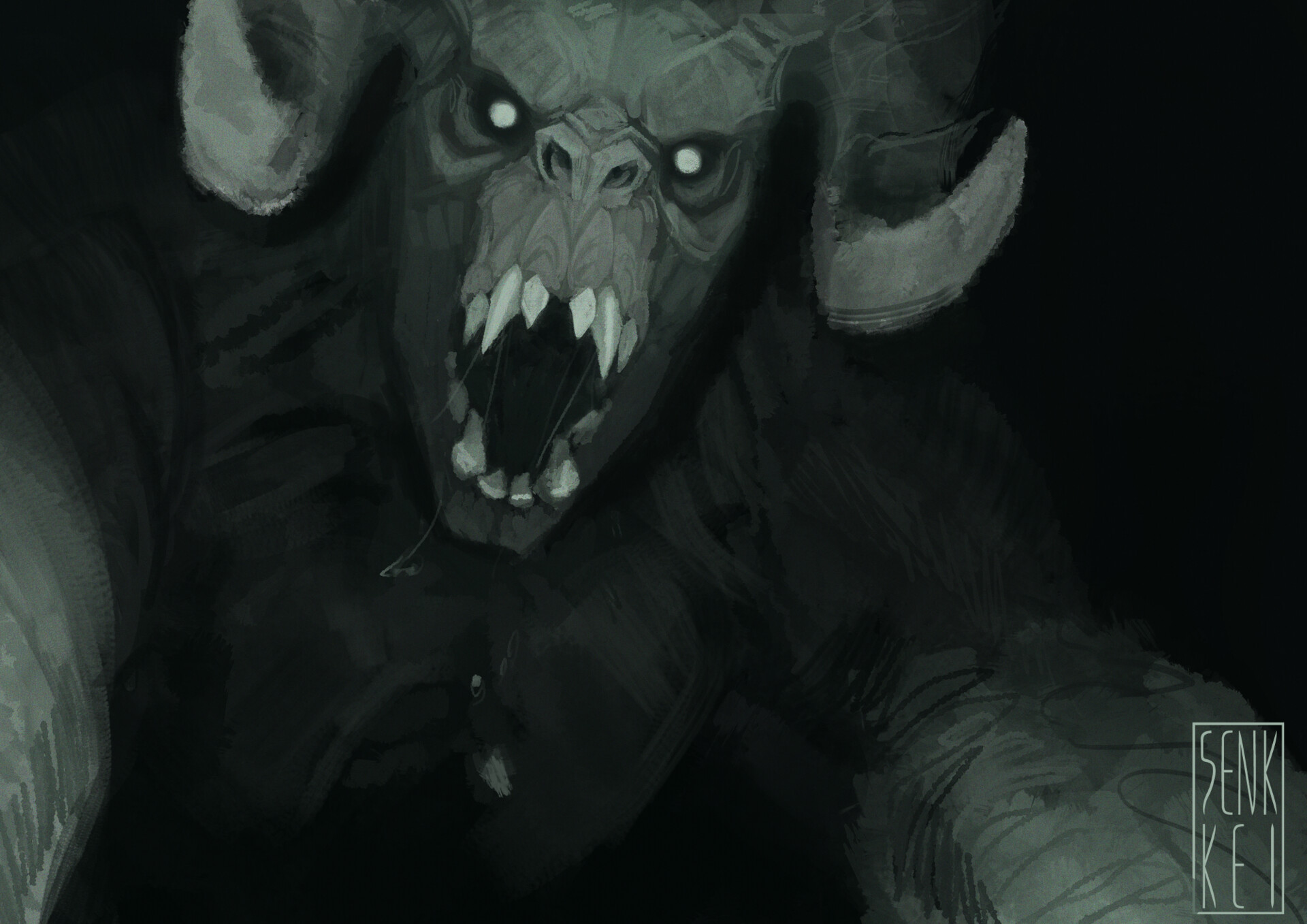 ArtStation - deathclaw trail cam