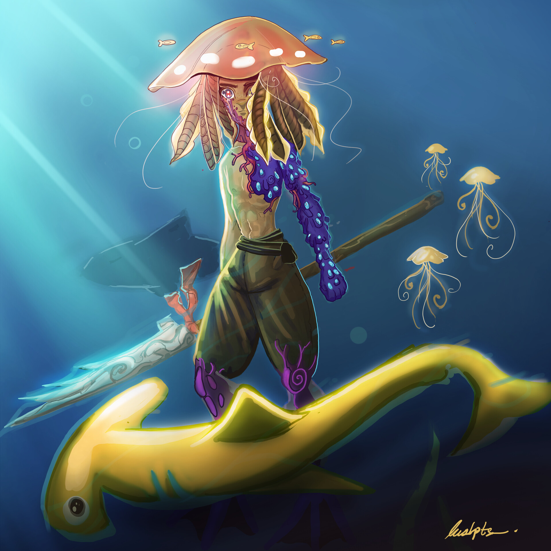 ArtStation - Ocean Character Design