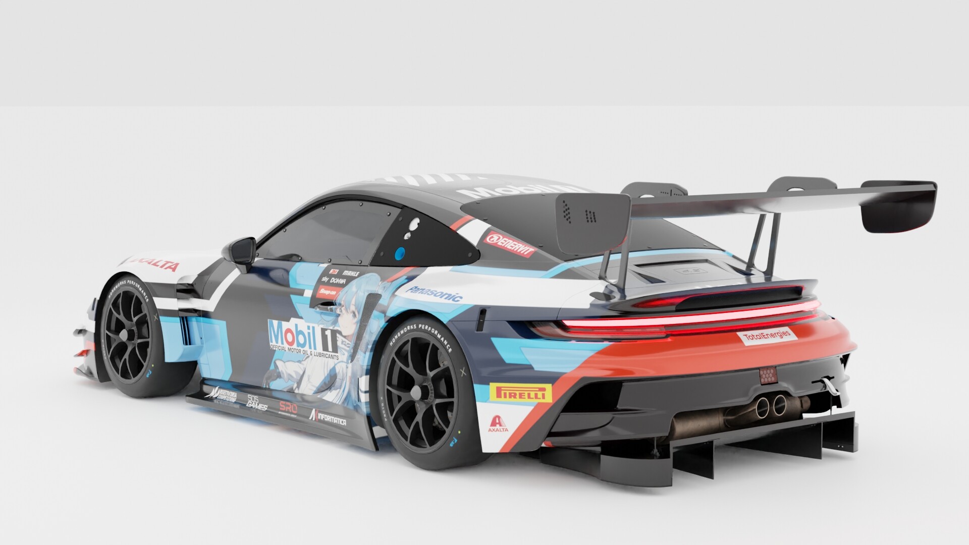Porsche 992 GT3 Mobil1 livery [ACC] by HONGWORKS Design — ProUser.Me
