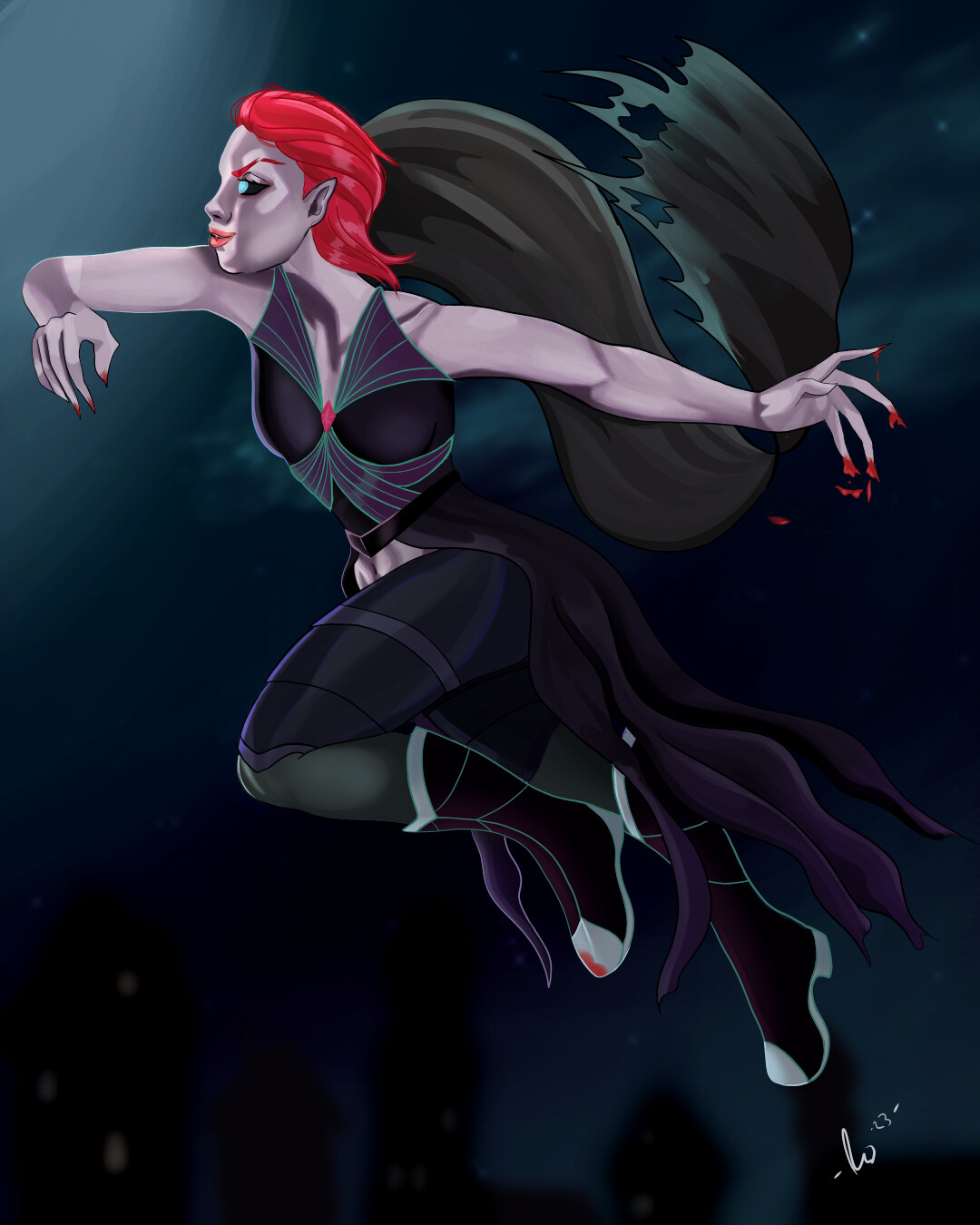 ArtStation - Vampire Character Illustration