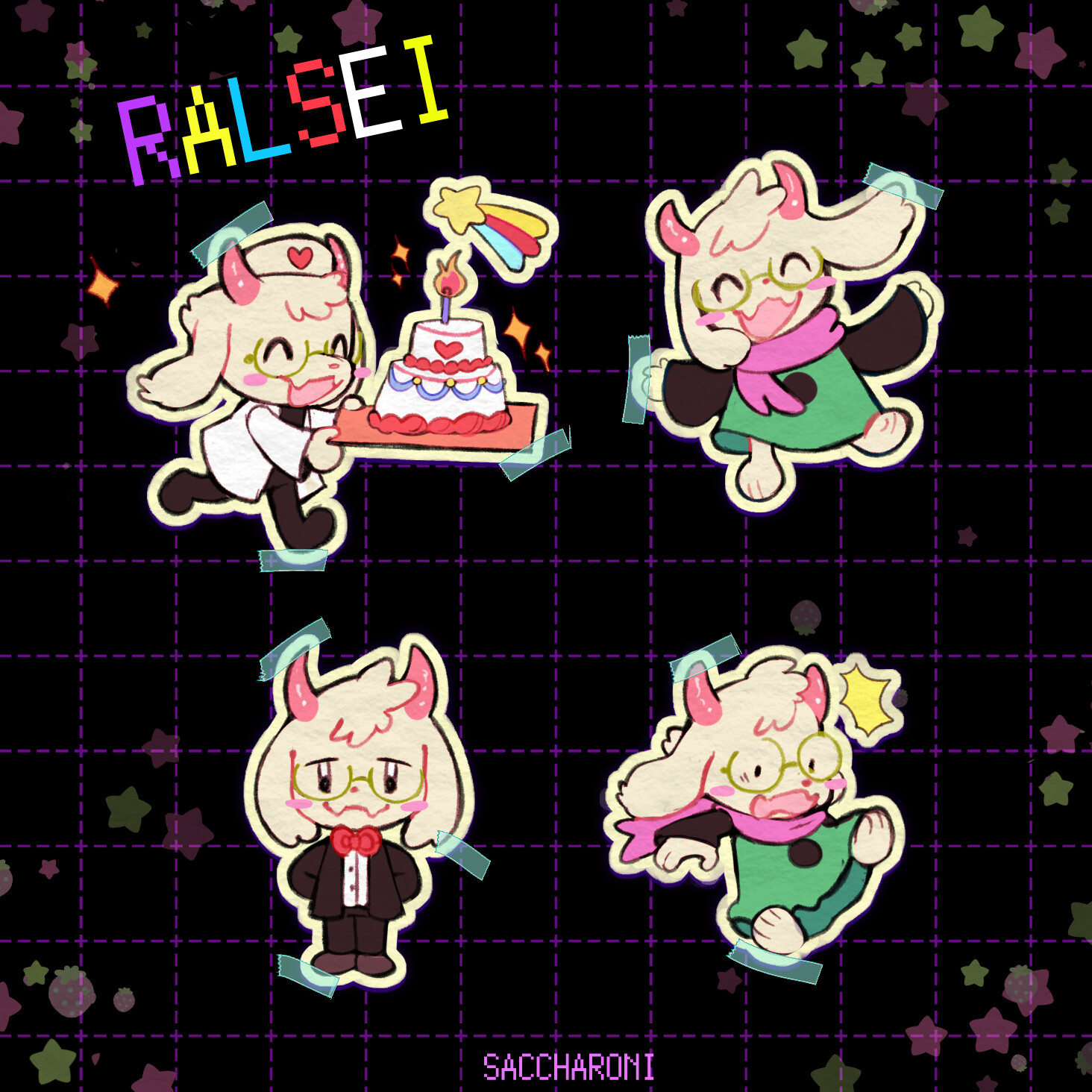 ArtStation - Ralsei (fanart)