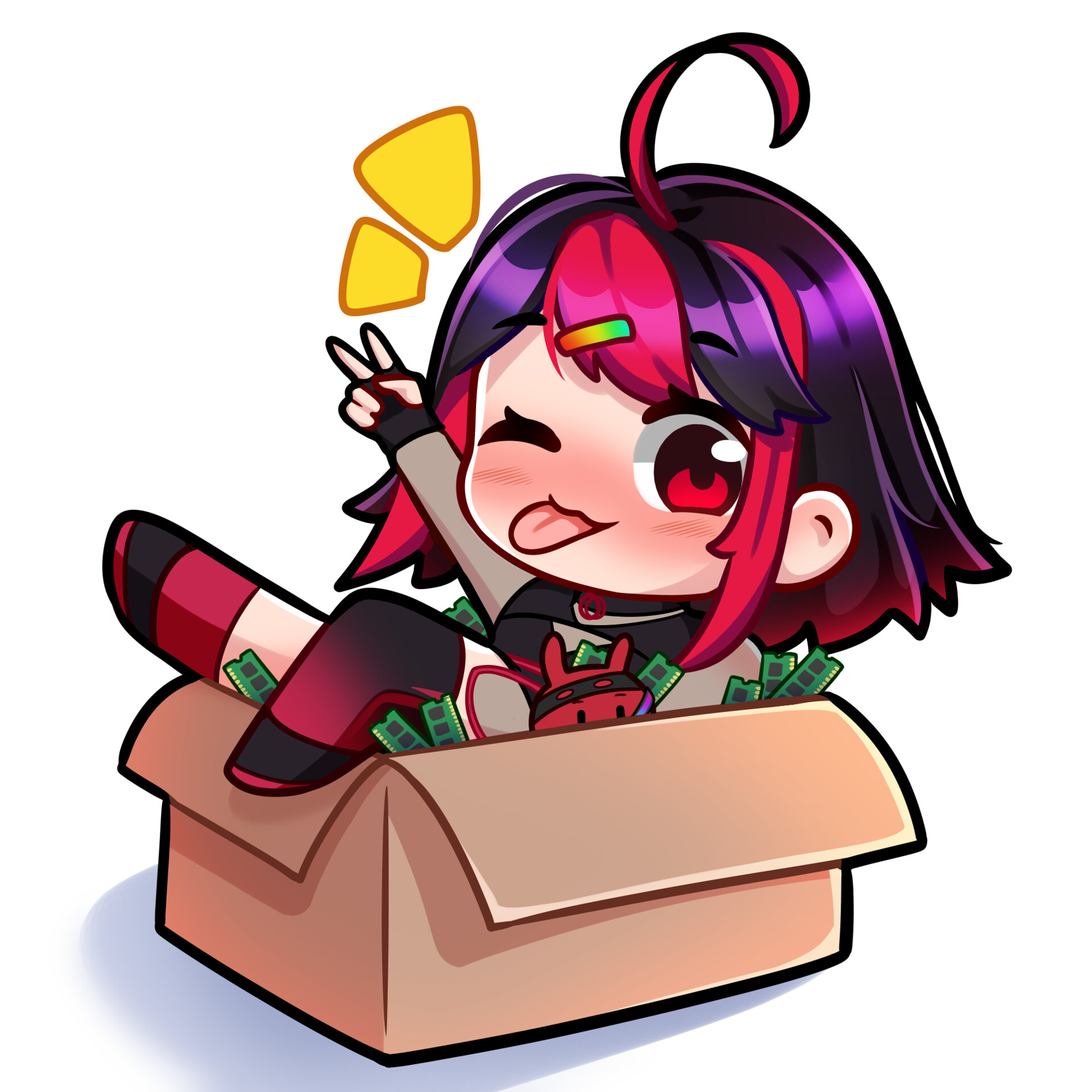 ArtStation - Chibi - GX Aura