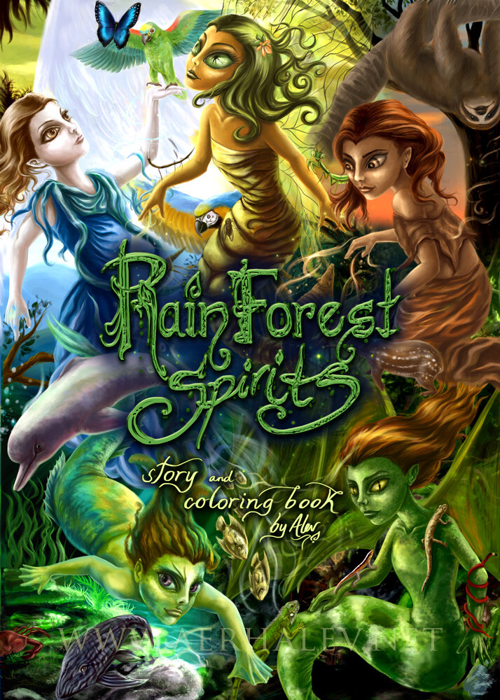 ArtStation - Rainforest Spirits