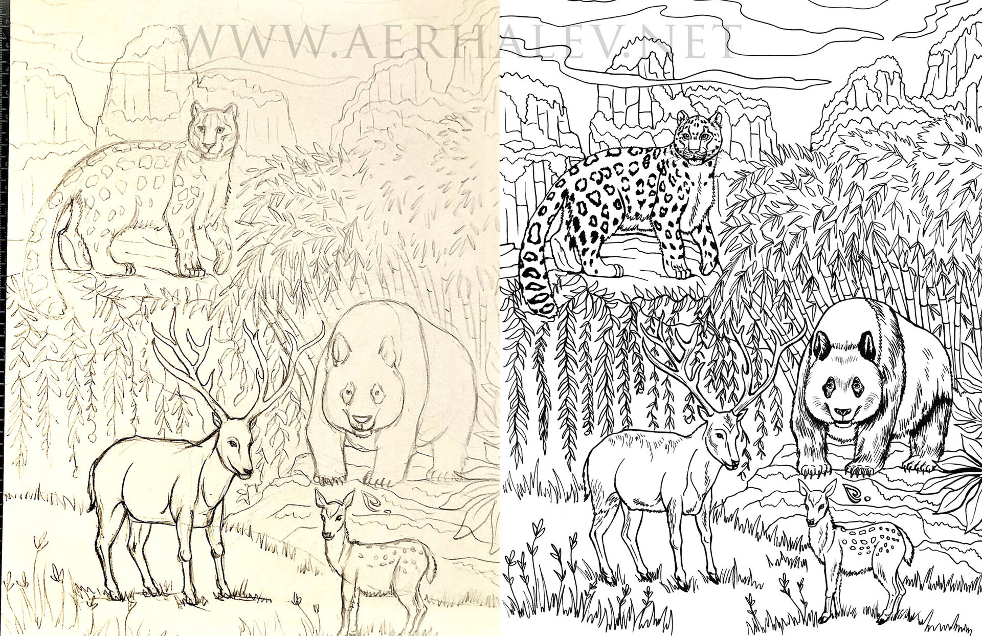 Alev Art - Rainforest Spirits