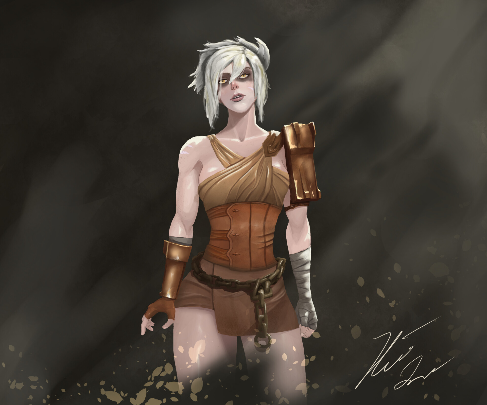 League Of Legends Riven Fan Art