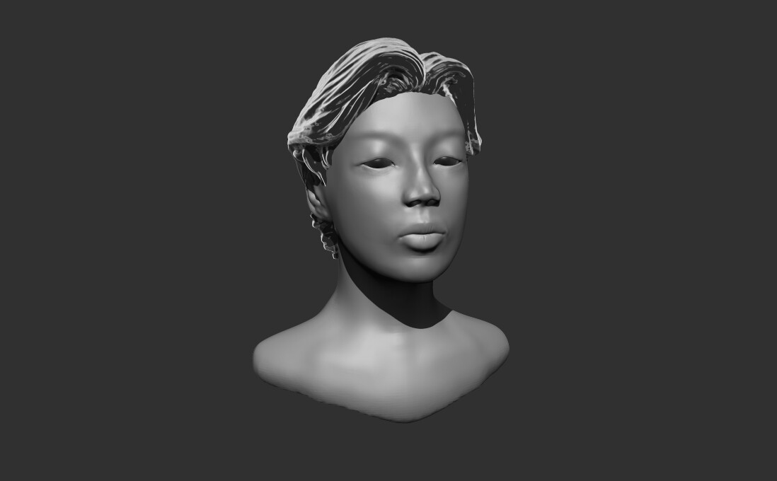 ArtStation - ZBrush headpiece