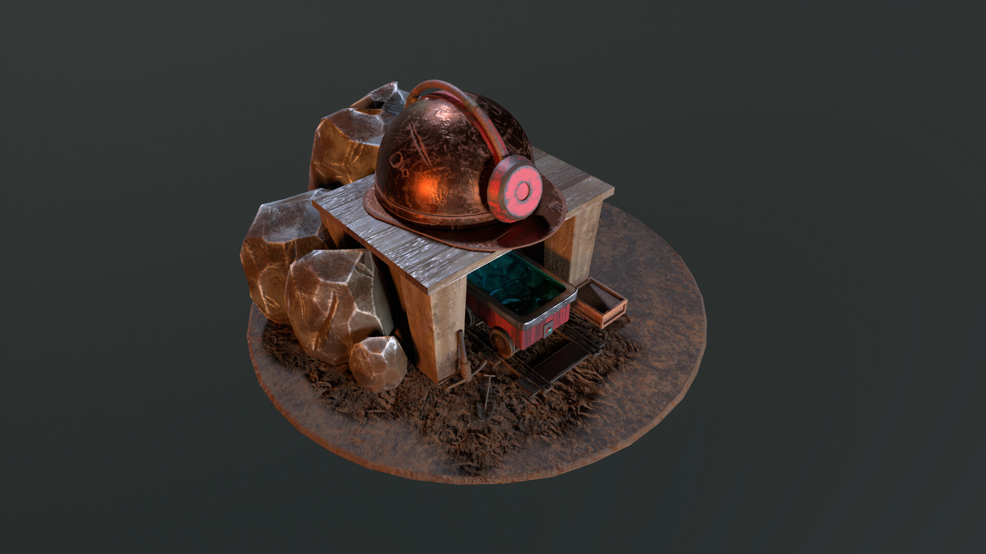 ArtStation - Stylized Mine