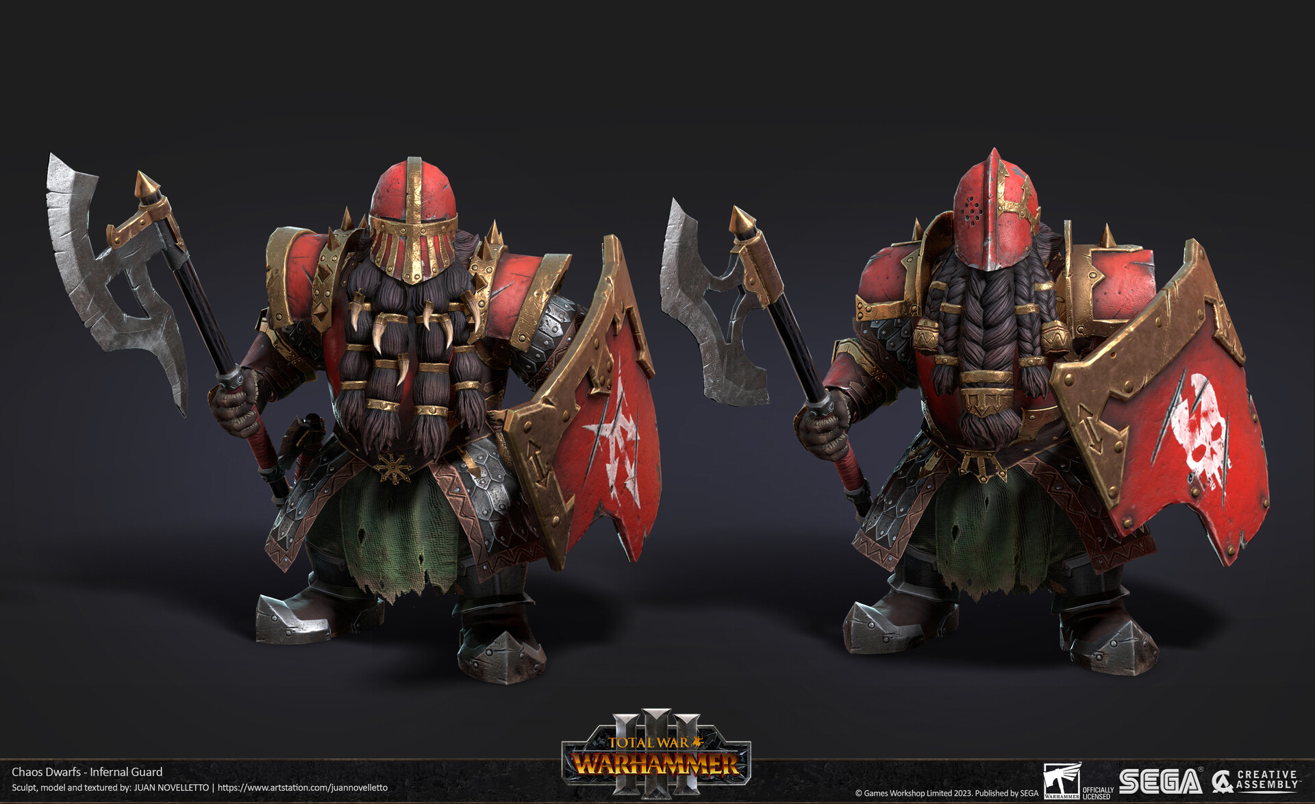 Juan Novelletto - Infernal Guard - Total War: Warhammer III - Forge of ...