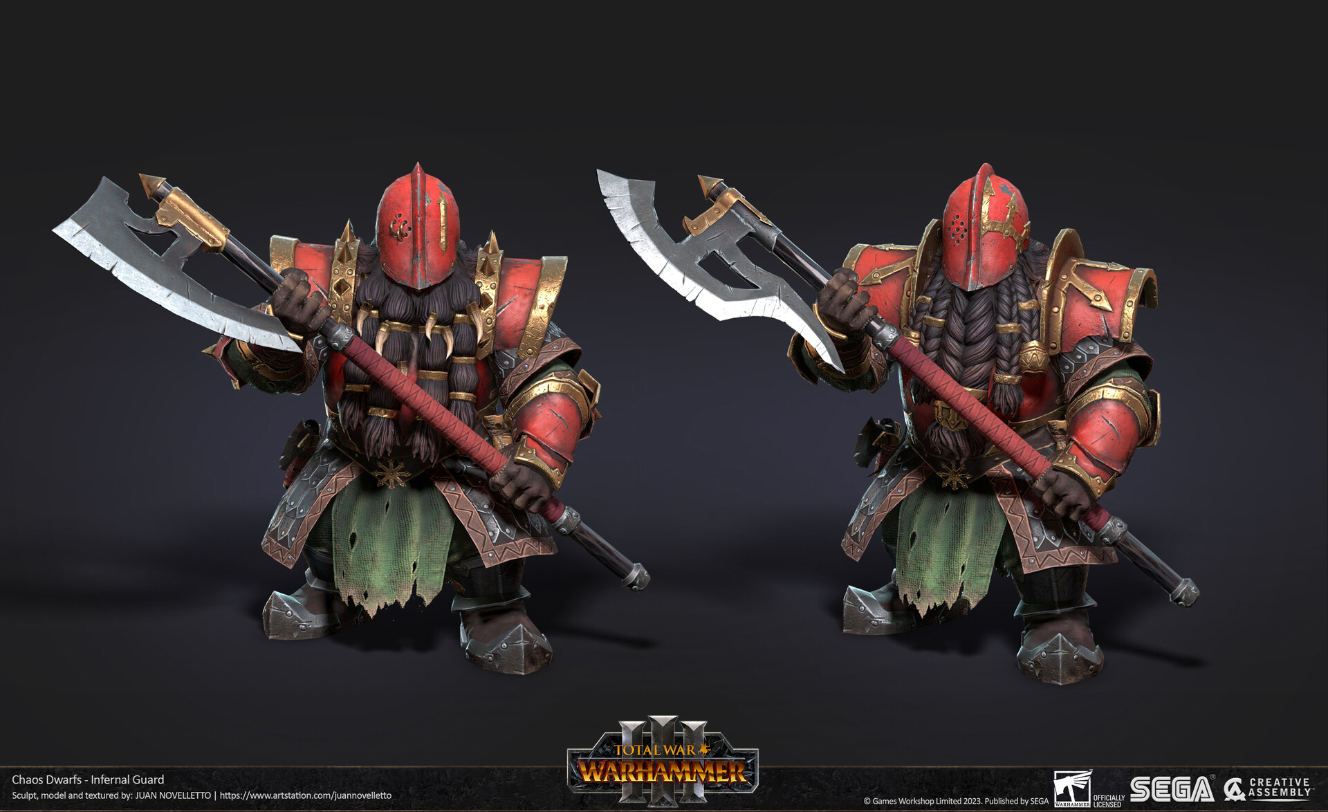 Juan Novelletto - Infernal Guard - Total War: Warhammer III - Forge of ...