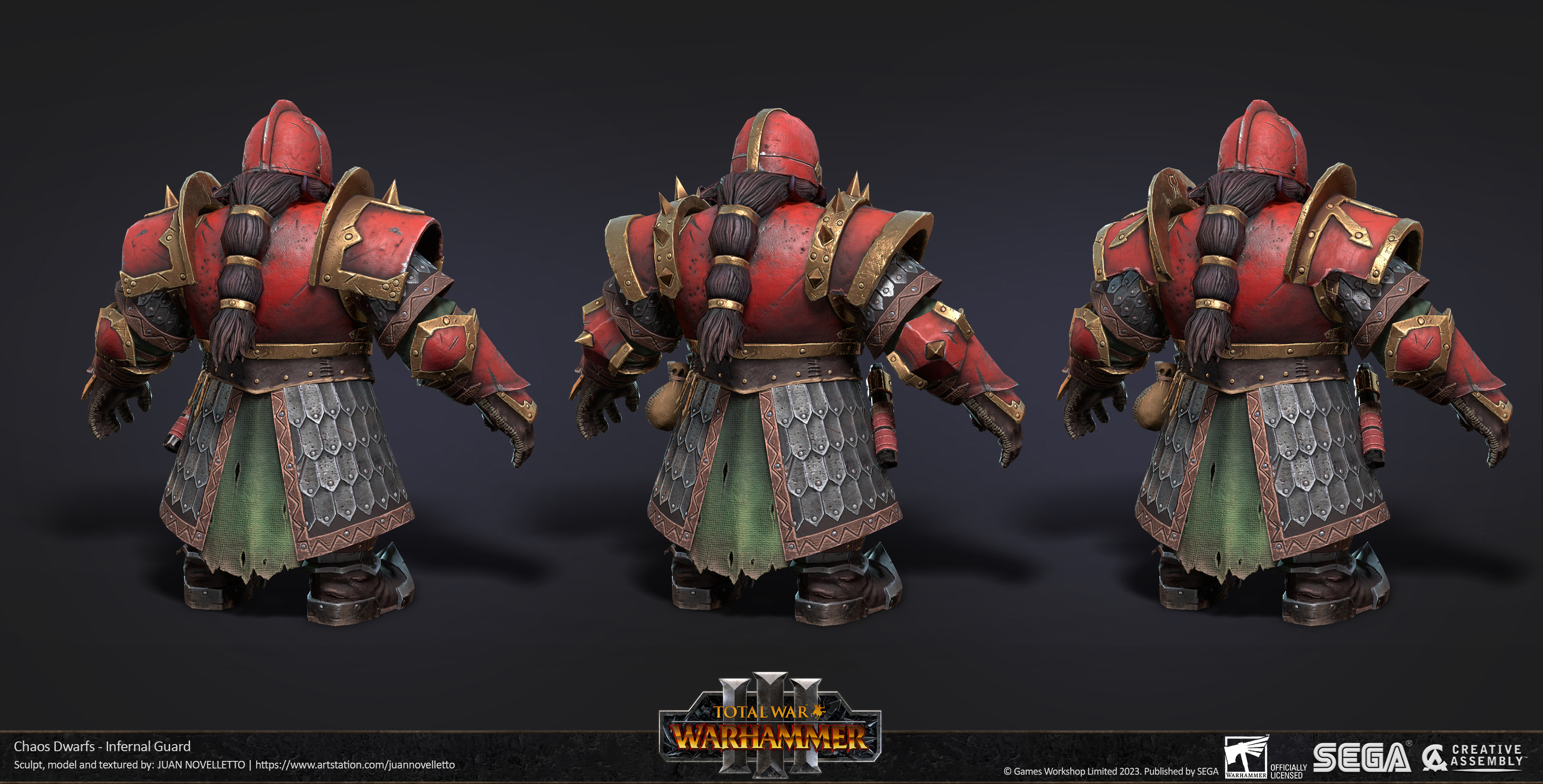 Juan Novelletto - Infernal Guard - Total War: Warhammer III - Forge of ...