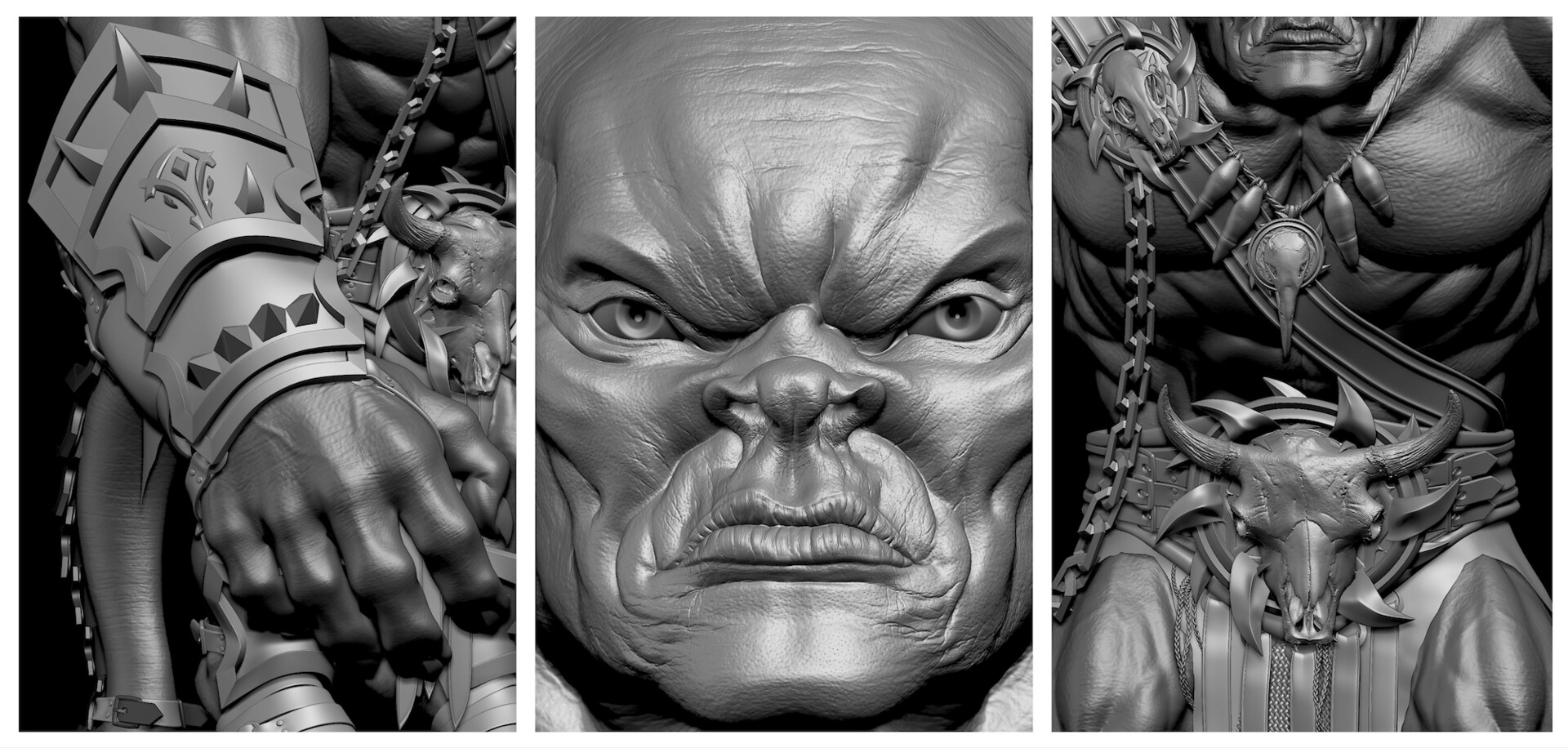 Yulia Belyaeva - Troll - 3D Character Model - Game Art