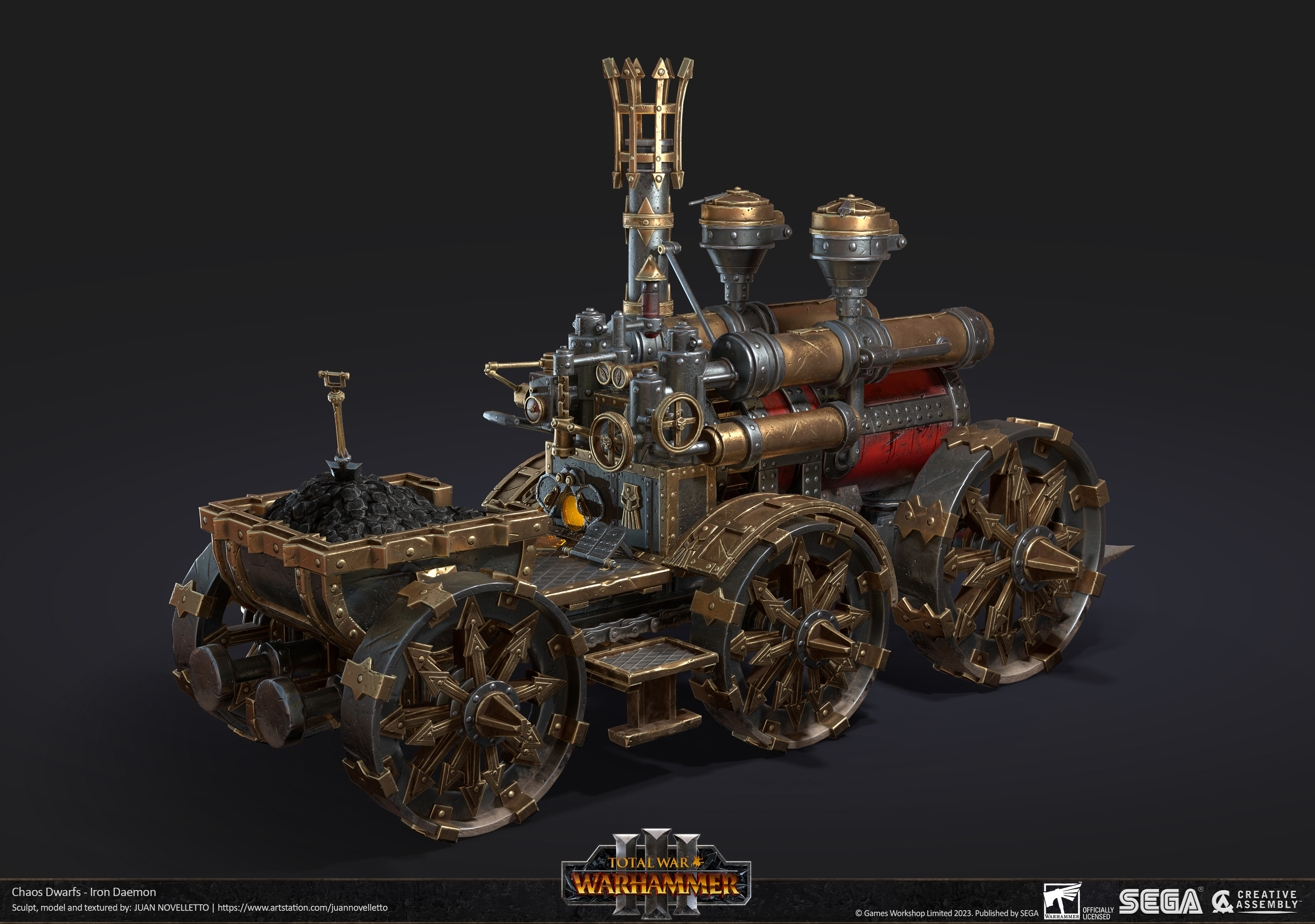 Juan Novelletto - Iron Daemon - Total War: Warhammer III - Forge of the ...