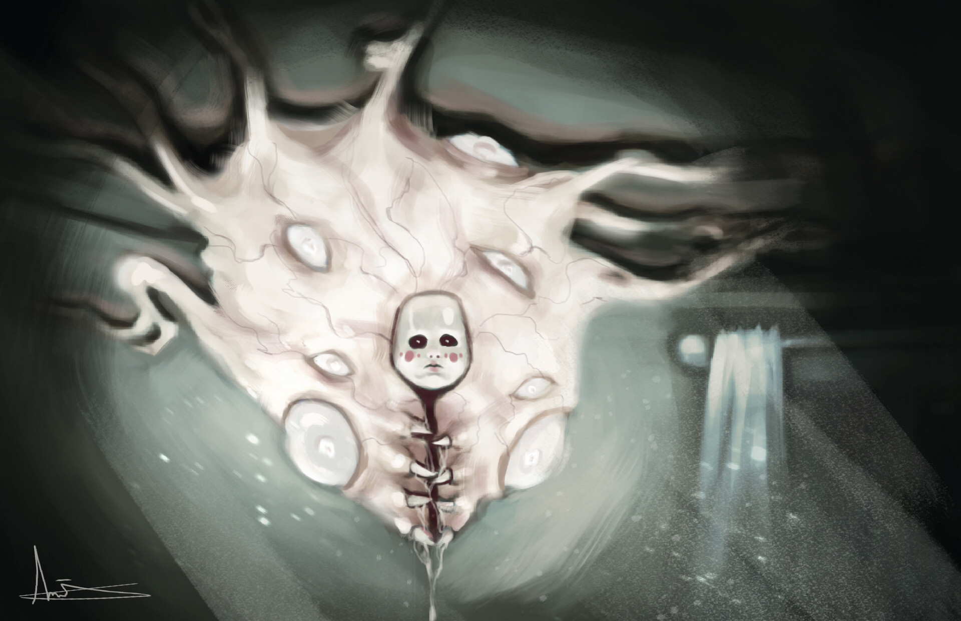 ArtStation - the thing Concept art