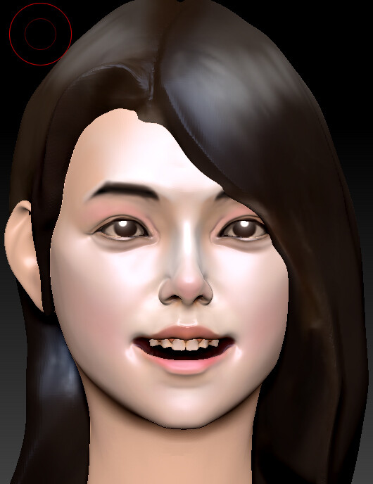 devhong - zbrush girl