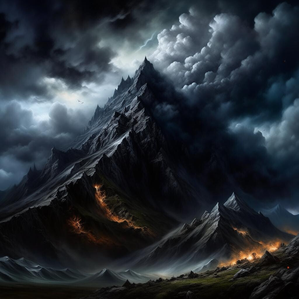 ArtStation - Mount Doom