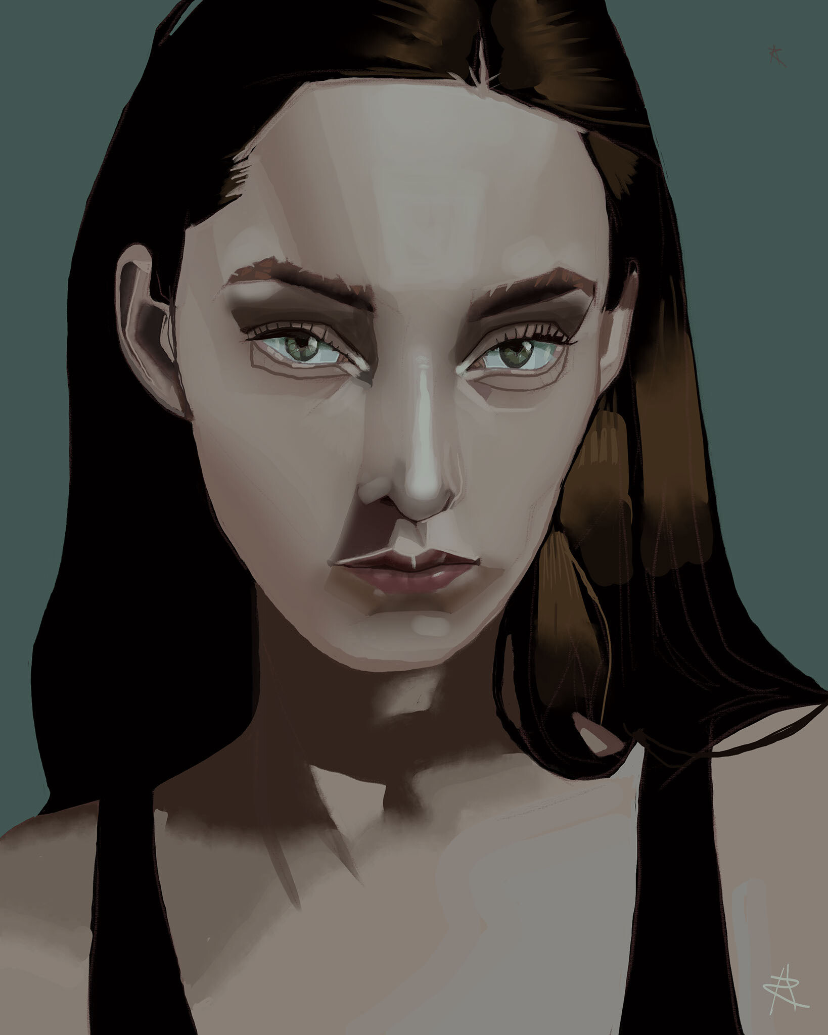 ArtStation - She remained unconvinced