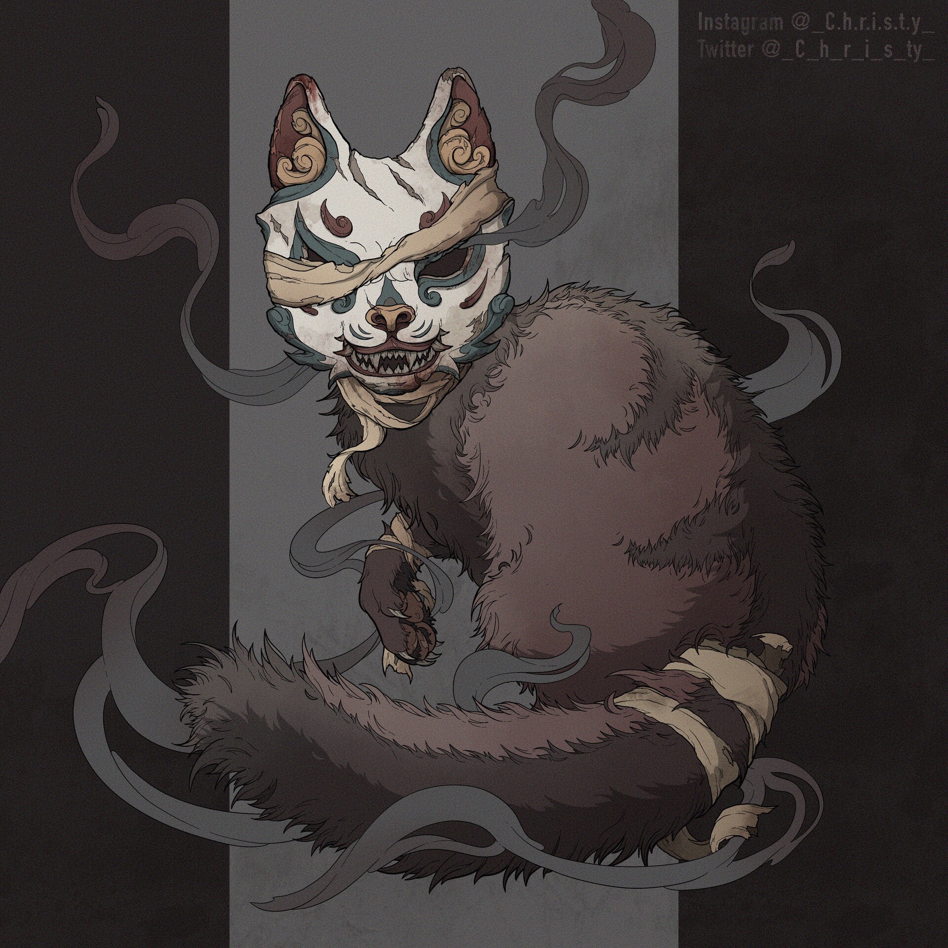 ArtStation - Dark cat