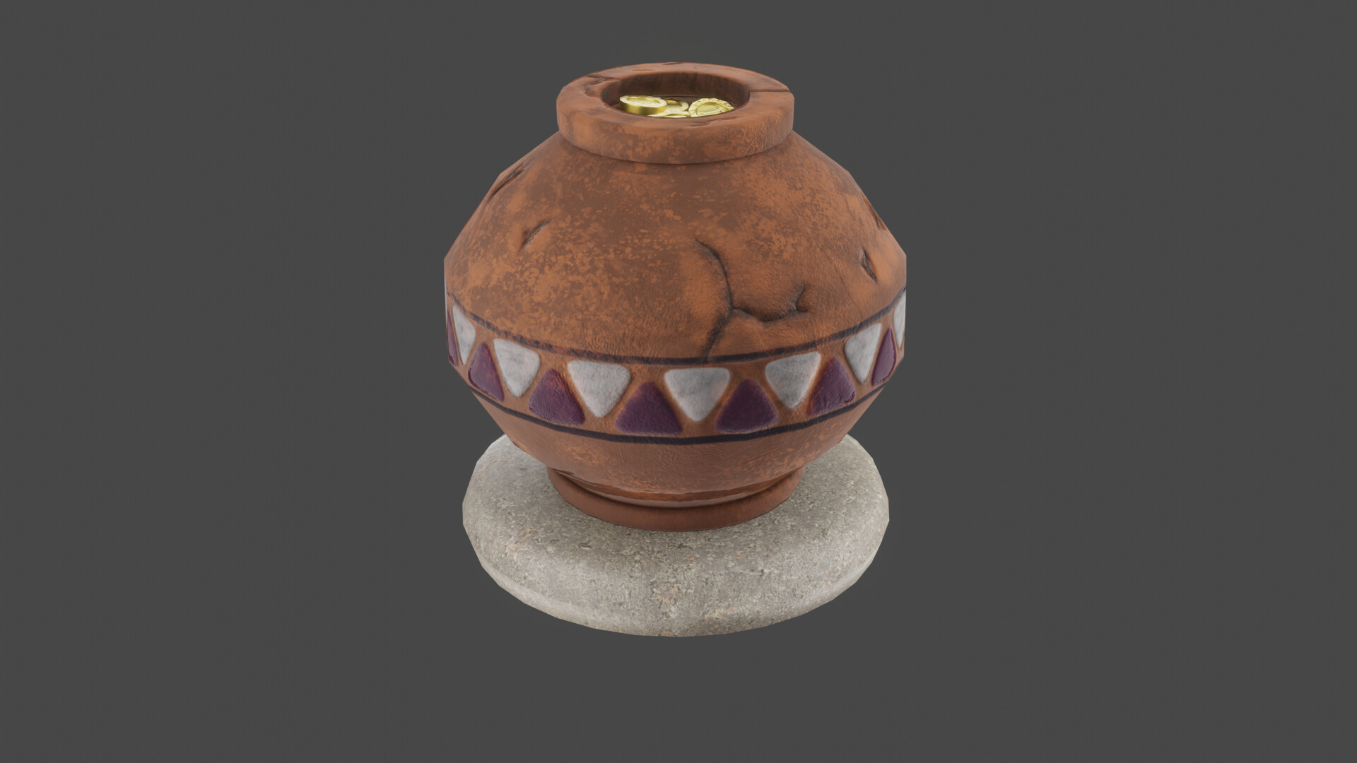 ArtStation - jug low poly in blender 3d