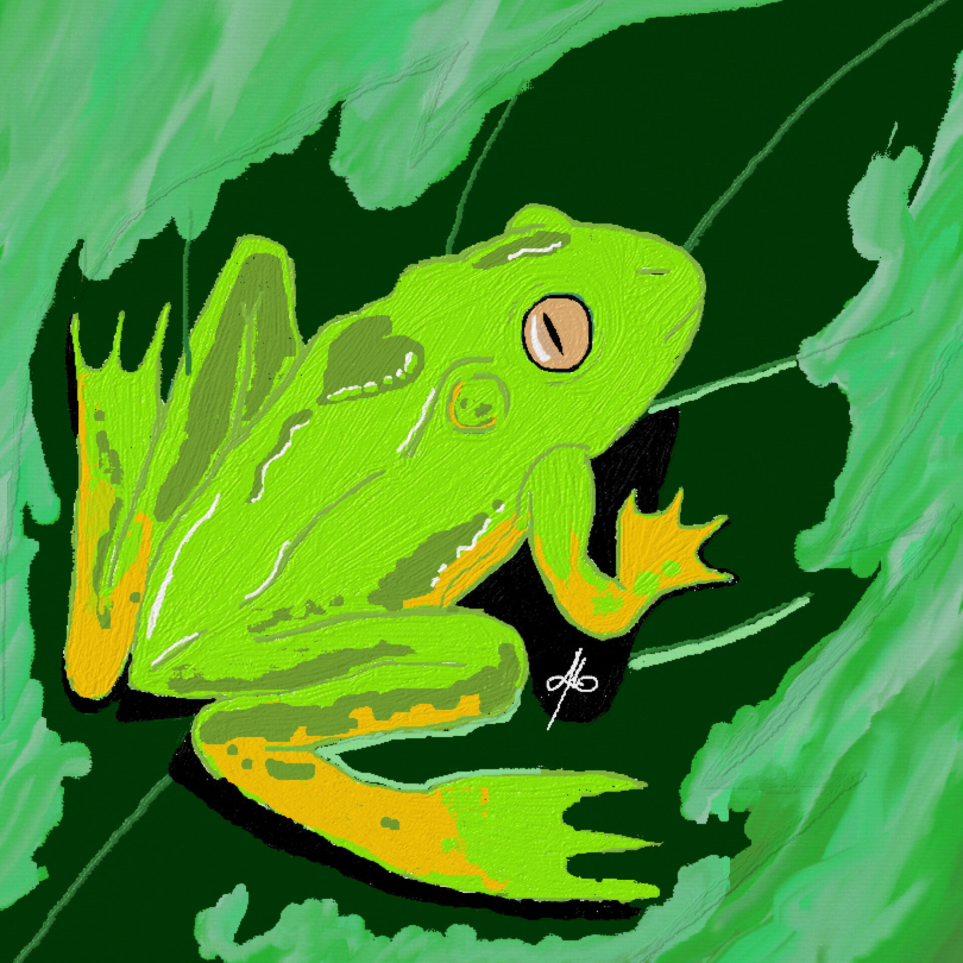 ArtStation - Magic Frog