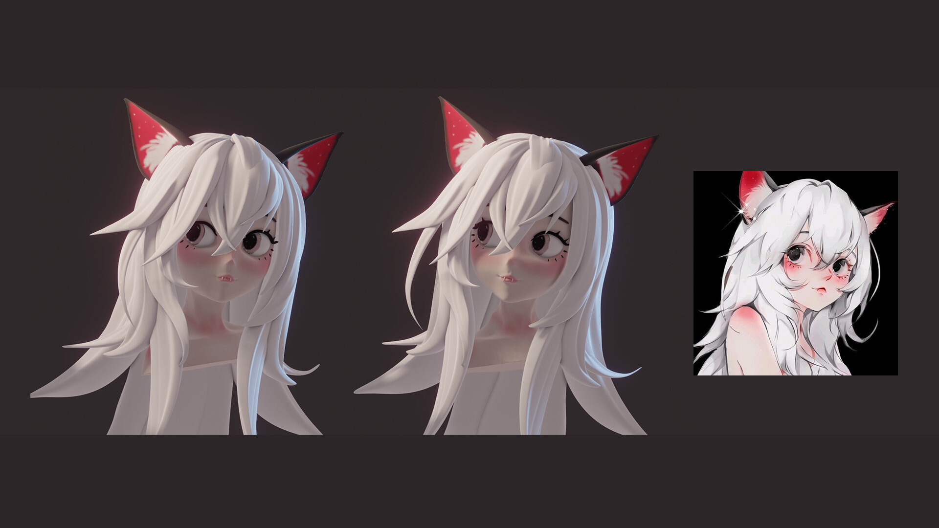 ArtStation - Neko Girl Speedsculpt