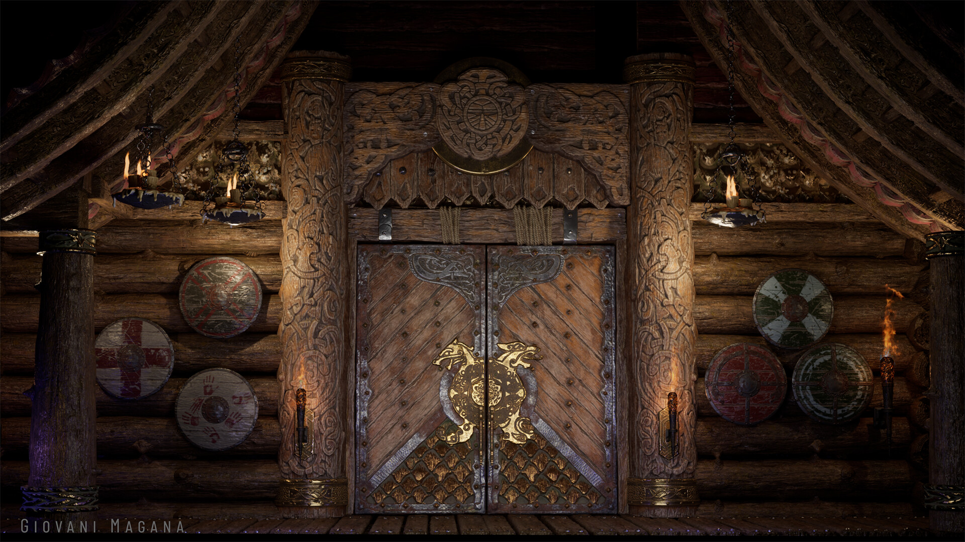 Giovani Magana - Ornate Door - Video Tutorial