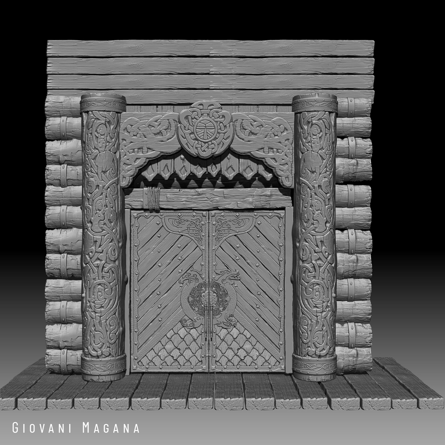 Giovani Magana - Ornate Door - Video Tutorial
