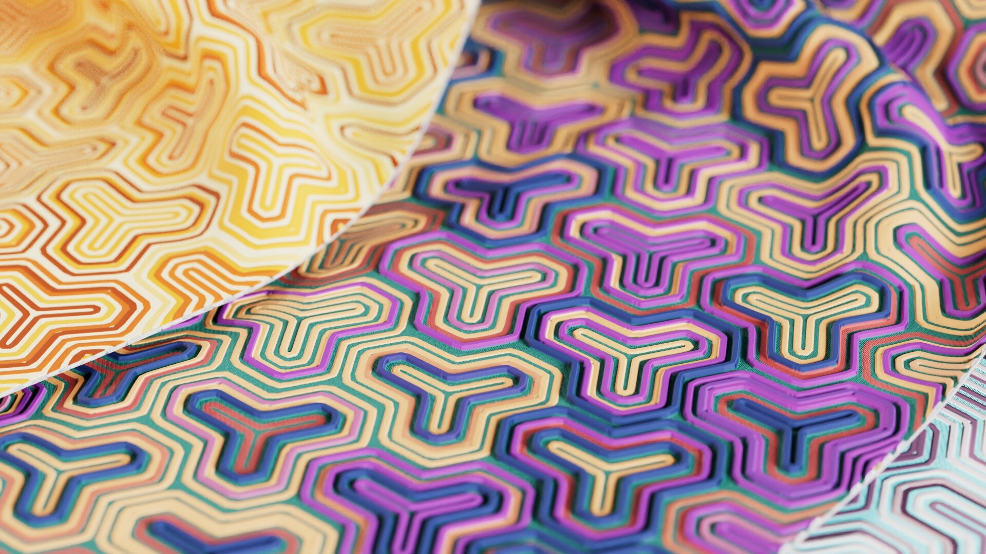 ArtStation - Bishamon fabric material