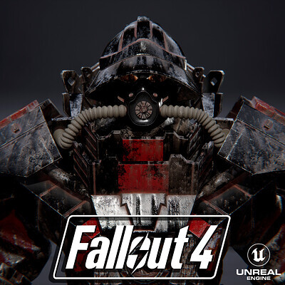 ArtStation - Fallout Samurai Power Armor