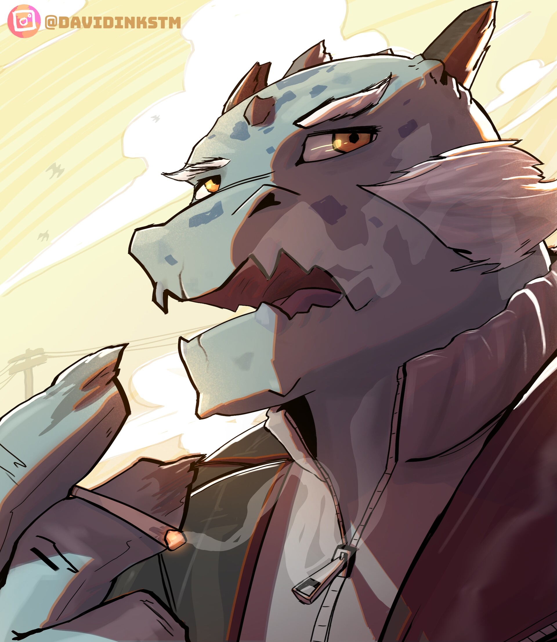 ArtStation - FURRY DRAGON