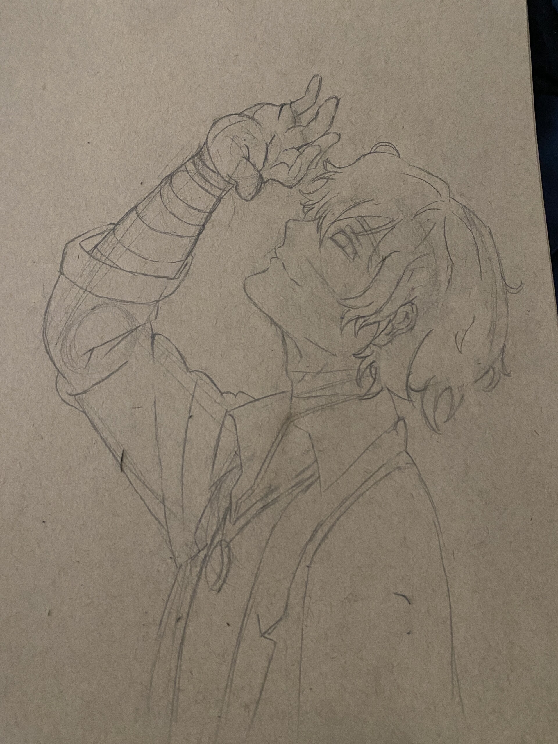 ArtStation - Pondering. Sketch