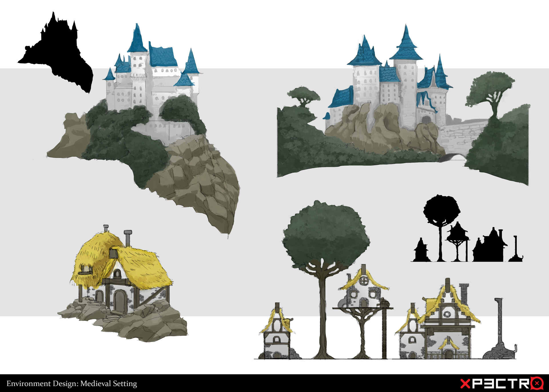 ArtStation - Environment Design: Medieval Setting