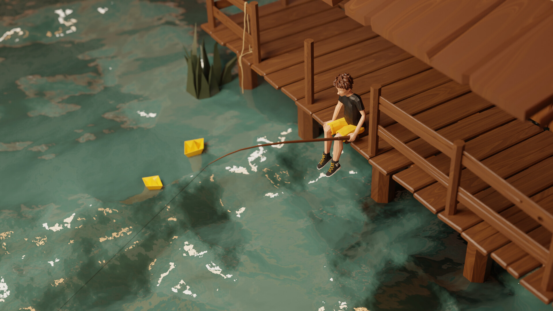 ArtStation - Fishing