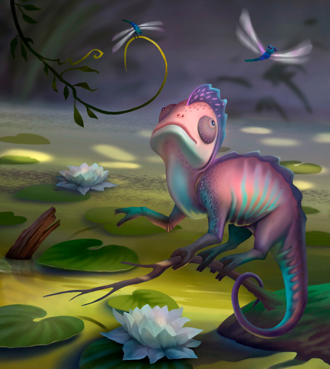 ArtStation - chameleon